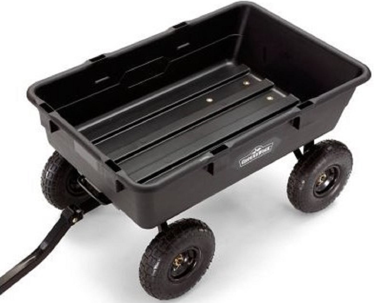 GroundWork GW-5-2 Pro Series Poly Dump Cart 800lb Capacity Convertible ...