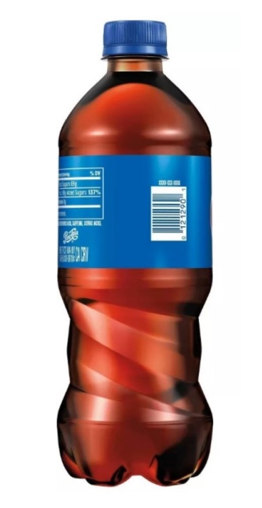 Pepsi Cola Soft Drink Beverage 20 oz. Bottle, 1 Single Bottle ...