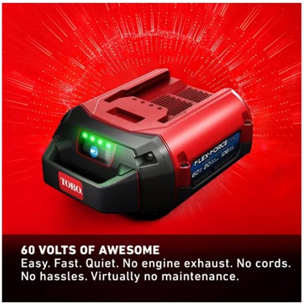 Toro 51821 Cordless Brushless Leaf Blower 110 MPH/565 CFM 60V Max Lith ...
