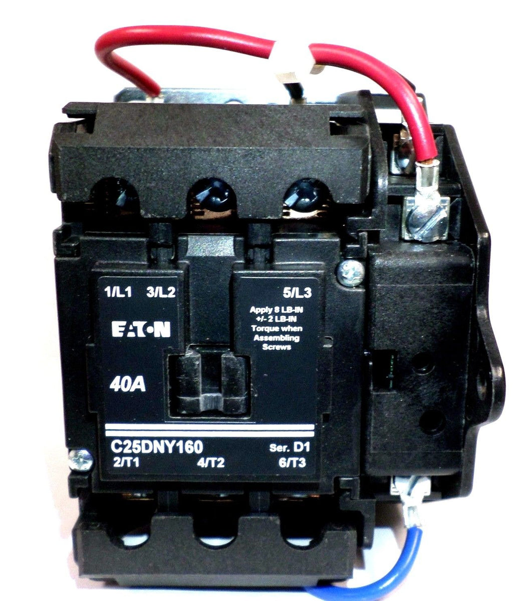 Eaton C320KGY31 Series C1 Electronic Torque Terminal Contactor 50/60Hz ...