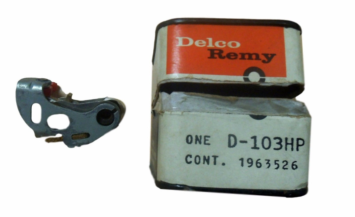 NOS Delco Remy D103HP 1963526 DR2236P Contact Set 1962-1975 Triumph St ...
