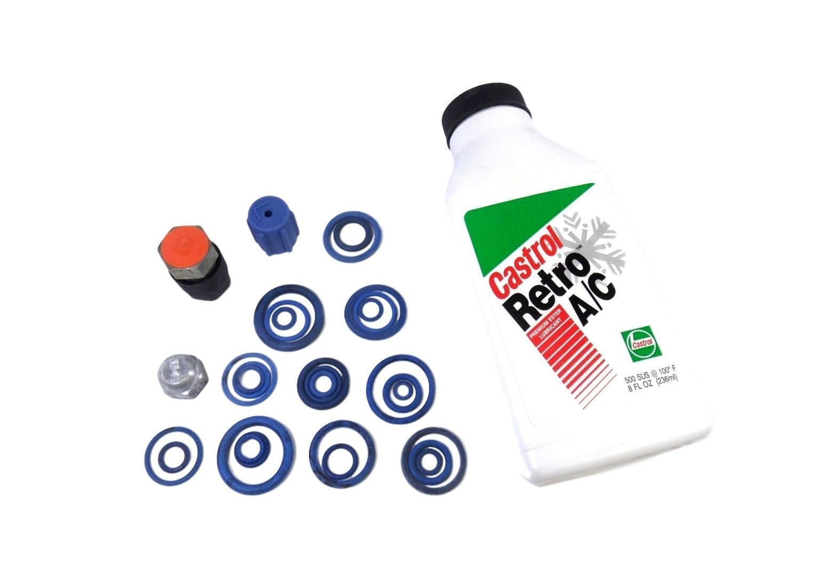 Castrol R-12 to R-134a Retro Kit Fits Honda Toyota Isuzu Mazda Hyun 19 ...